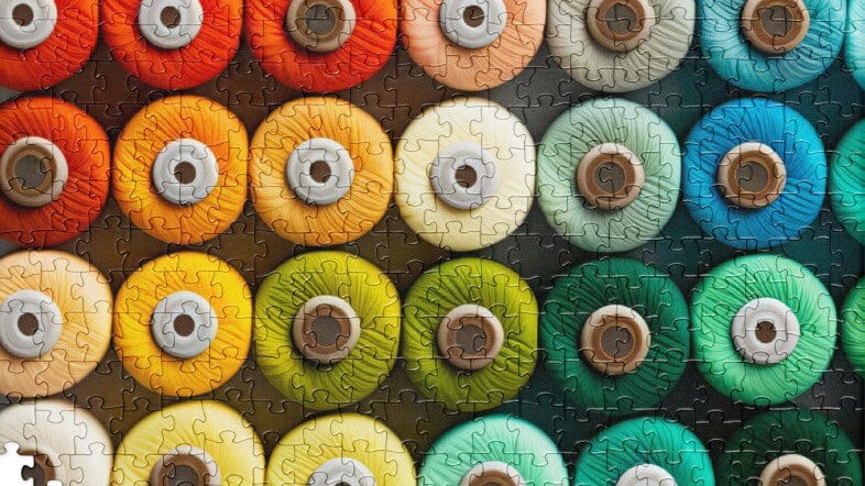 Jigsaw Puzzles | Colors and Gradients | Cross & Glory Puzzles